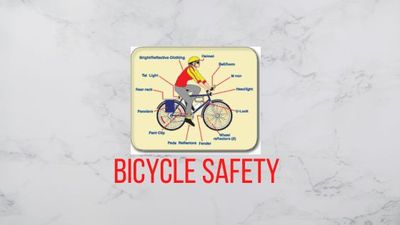 Safe bicycle riding-bicycle safety tips