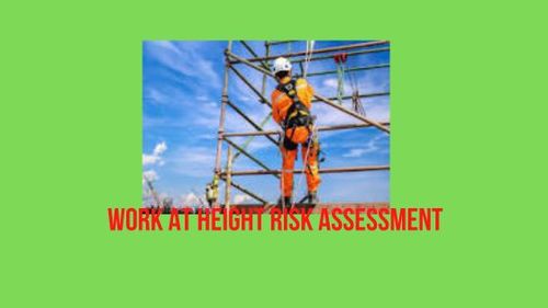 A step-by-step guide to write a work-at-height risk assessment