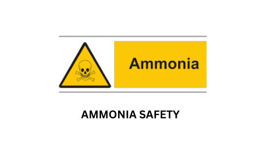 Ammonia safety: Safe handling of ammonia